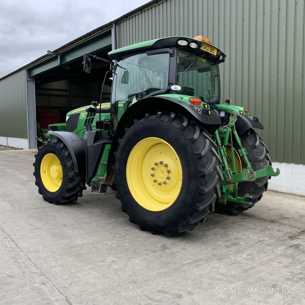 JOHN DEERE 6170R Година: 2012 Цена: 115 600 BGN Употребяван Трактори ...